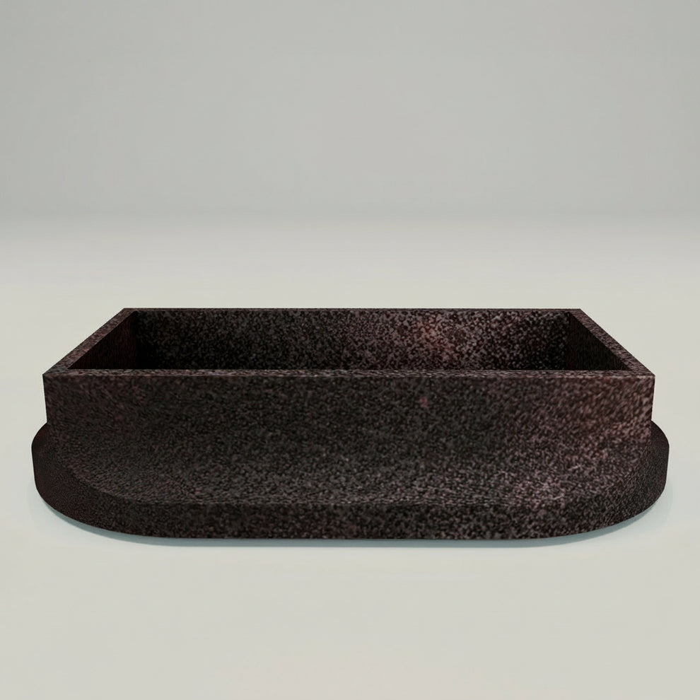 Premium Lavabo Volcano Vessel En Cobre Diseño Tulum